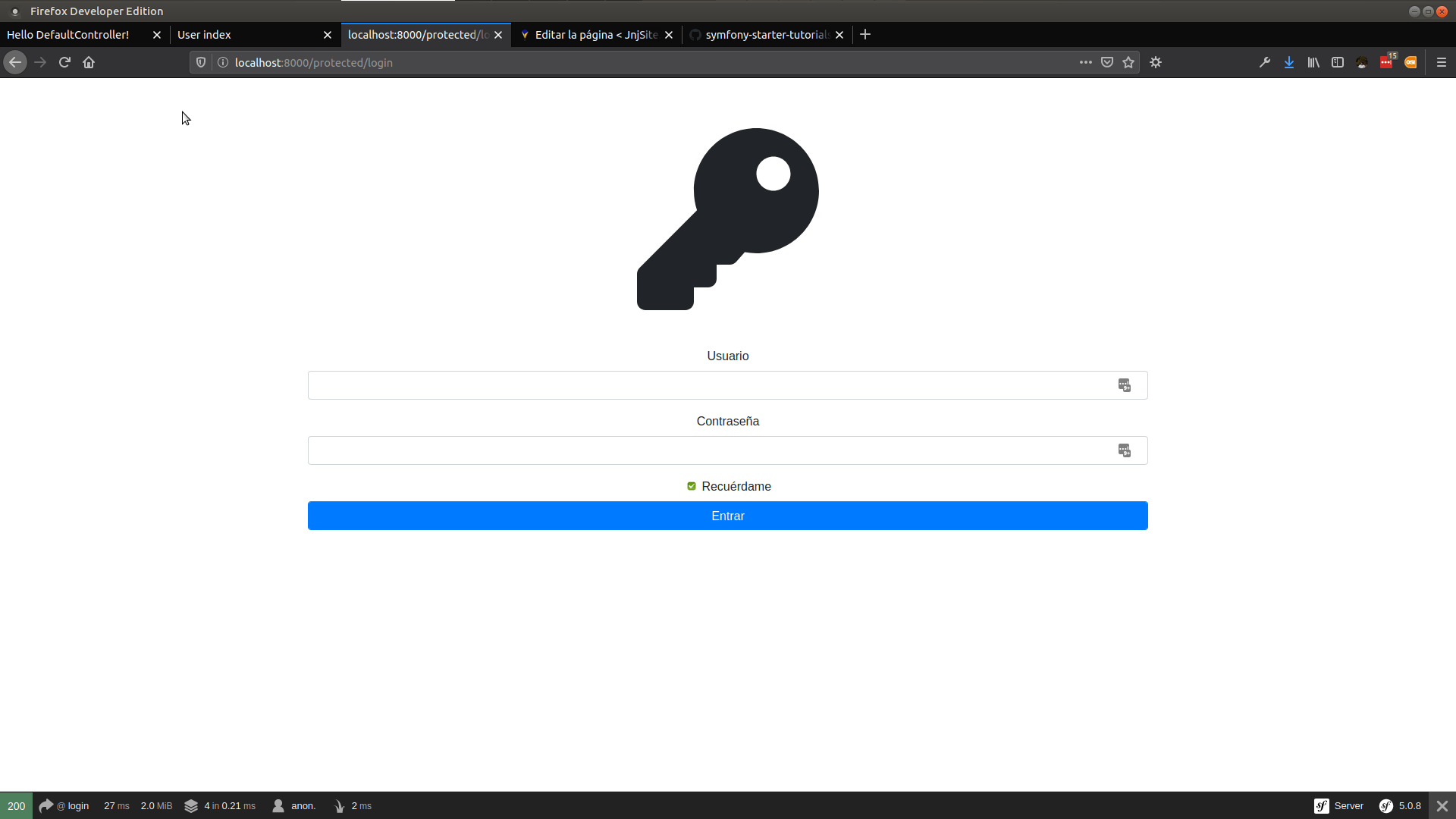 Symfony: gestionando los roles de usuario • JnjSite.com Symfony: gestionando los roles de usuario • JnjSite.com